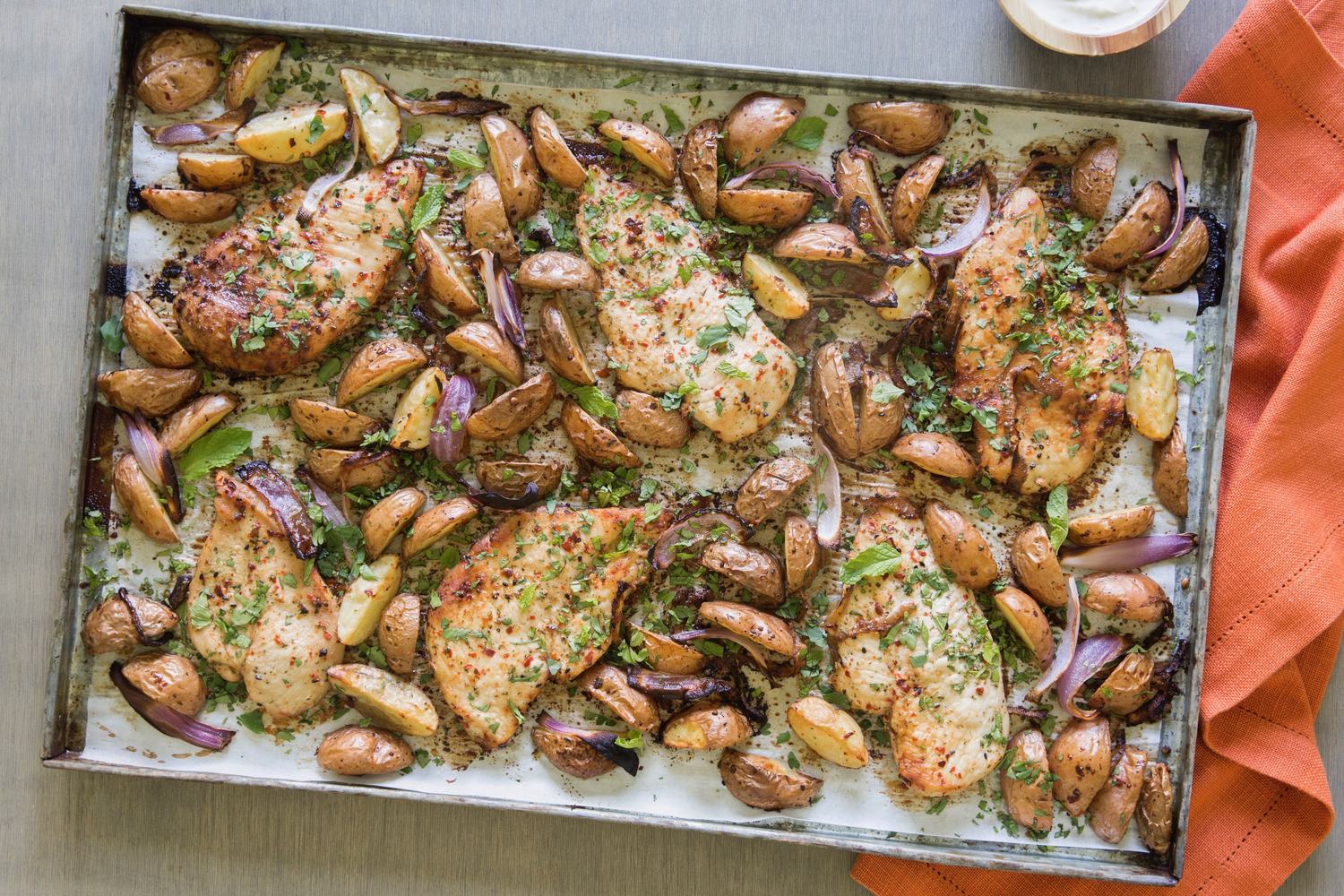 Sheet Pan Chicken and Vegetables