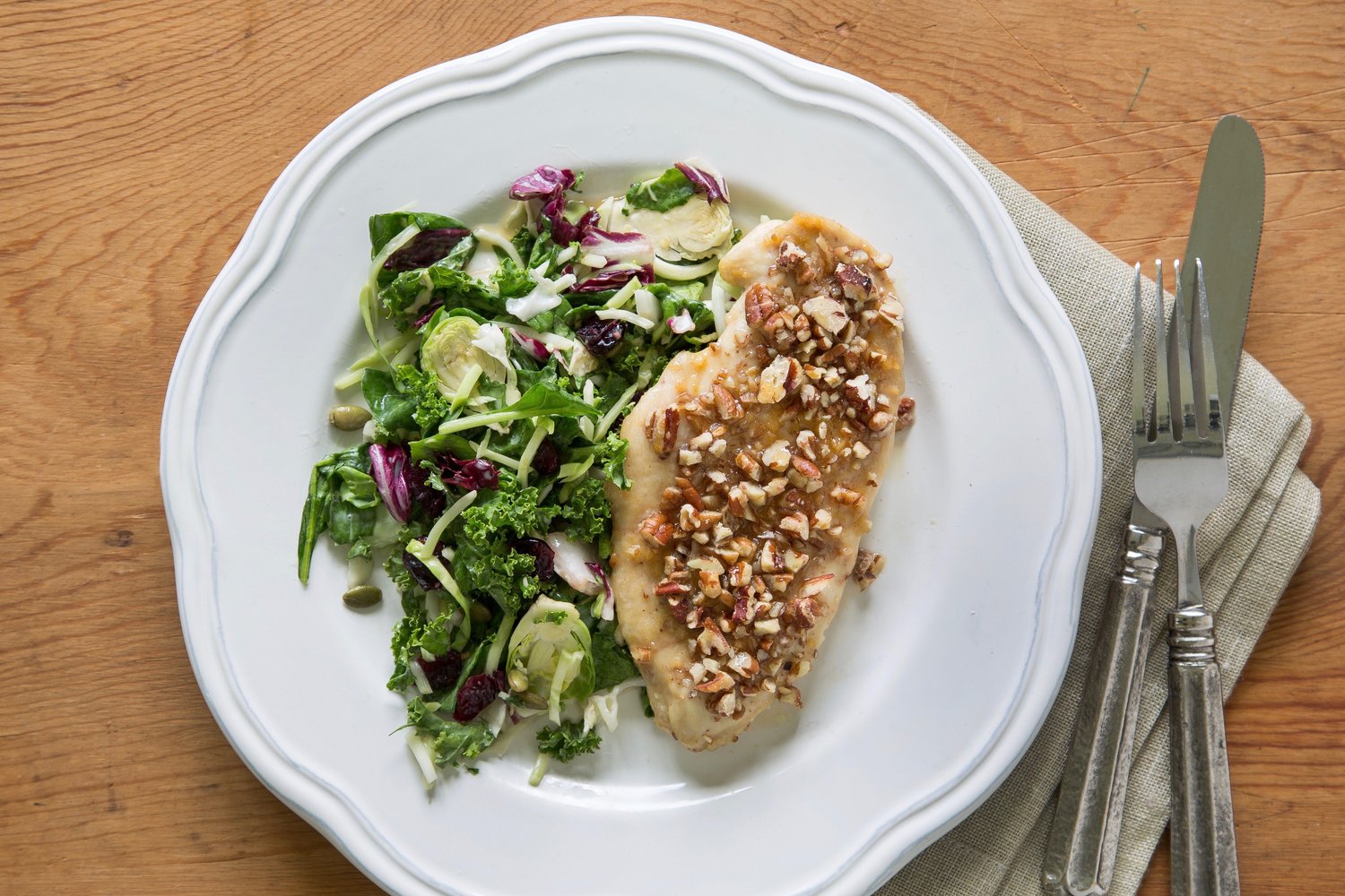 Spicy Maple-Pecan Chicken