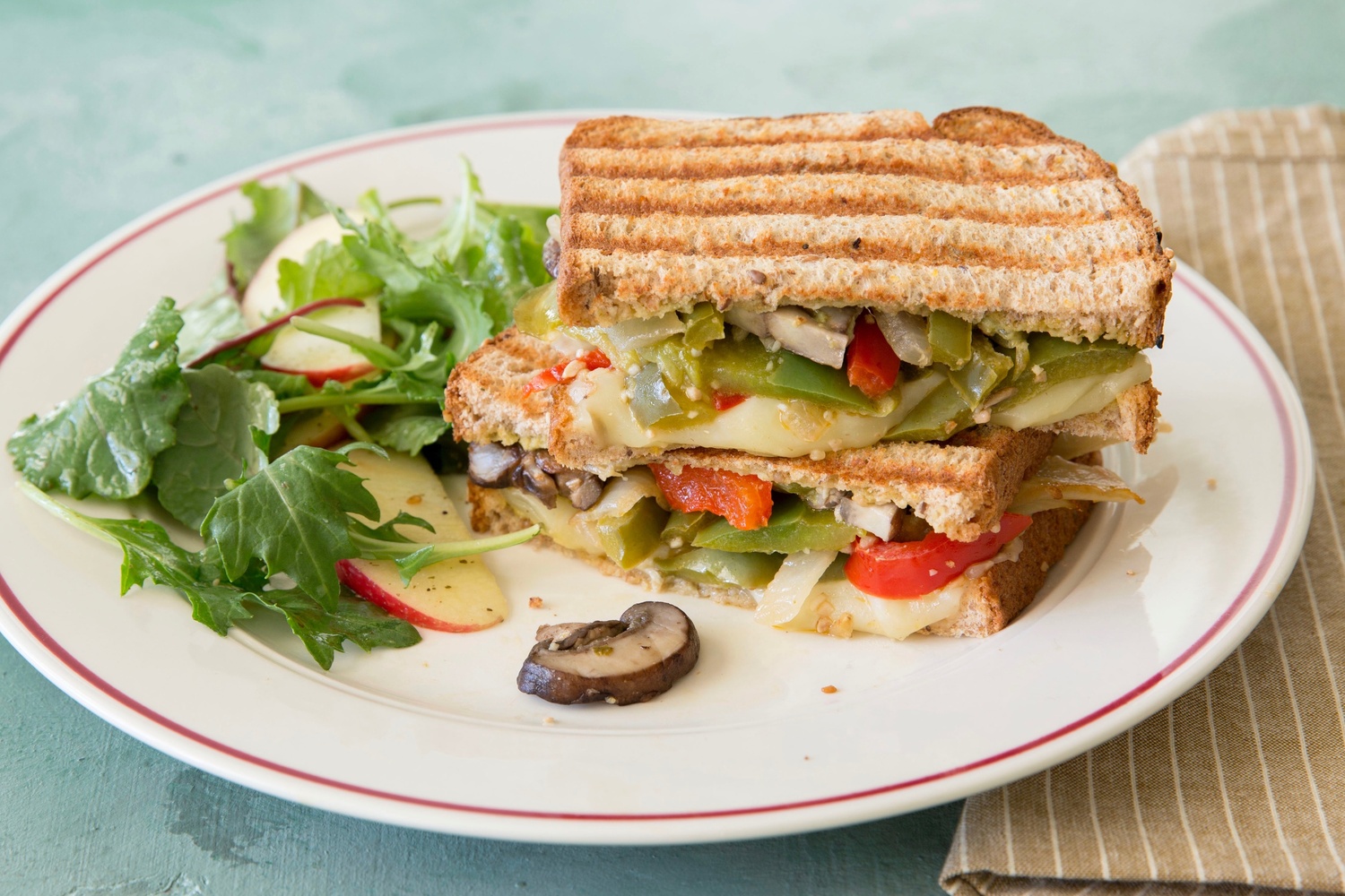 Philly-Style Cheese Panini