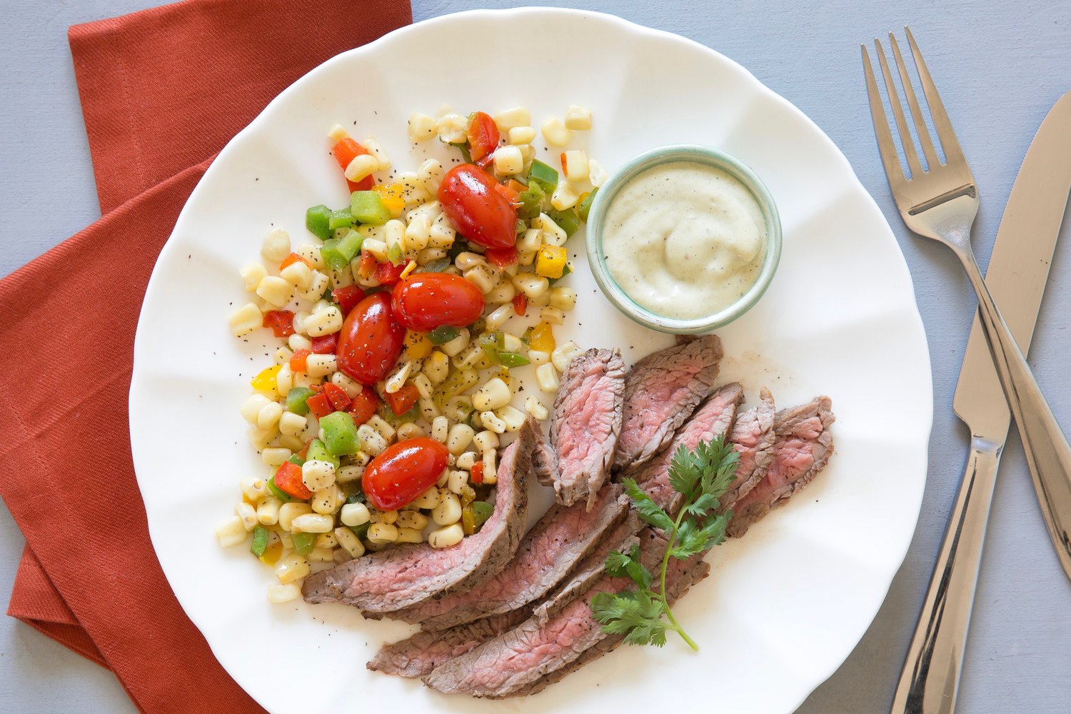 Salsa Verde Ranch Steak