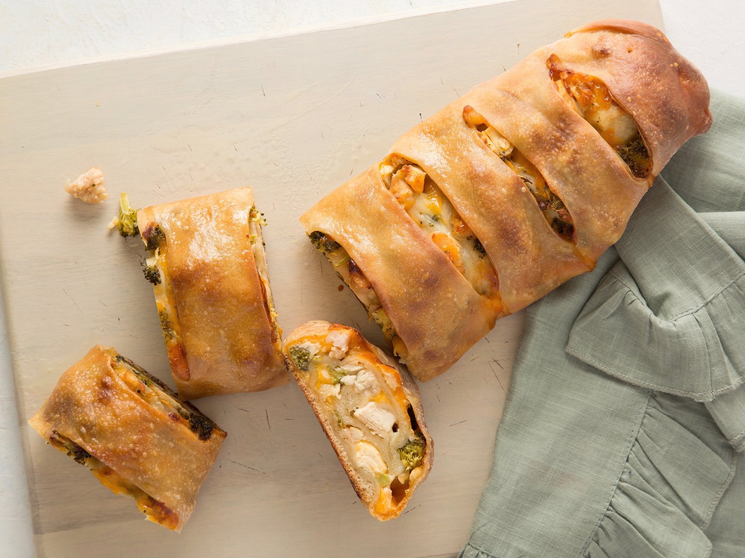 Chicken and Broccoli Stromboli