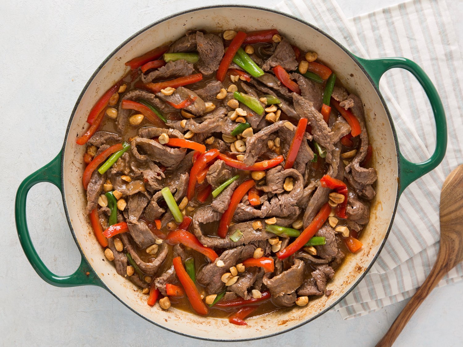 Peanutty Beef Stir-Fry