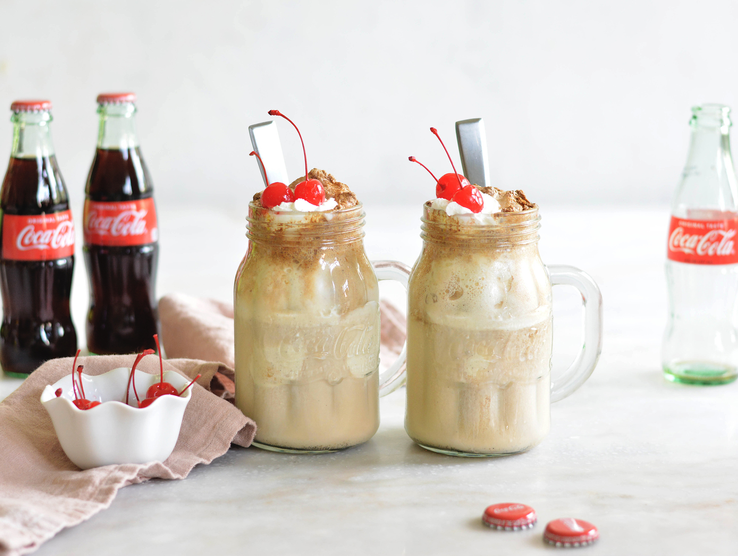 Cherry Cola Floats