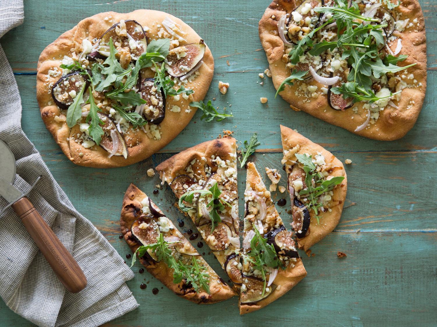 Fig-and-Blue Cheese Flatbreads