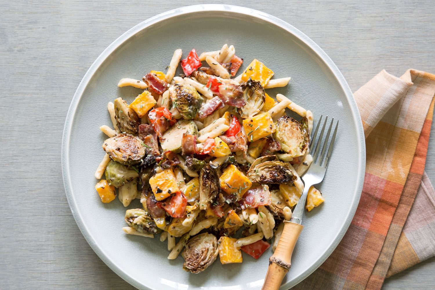 Creamy Fall Vegetable Penne