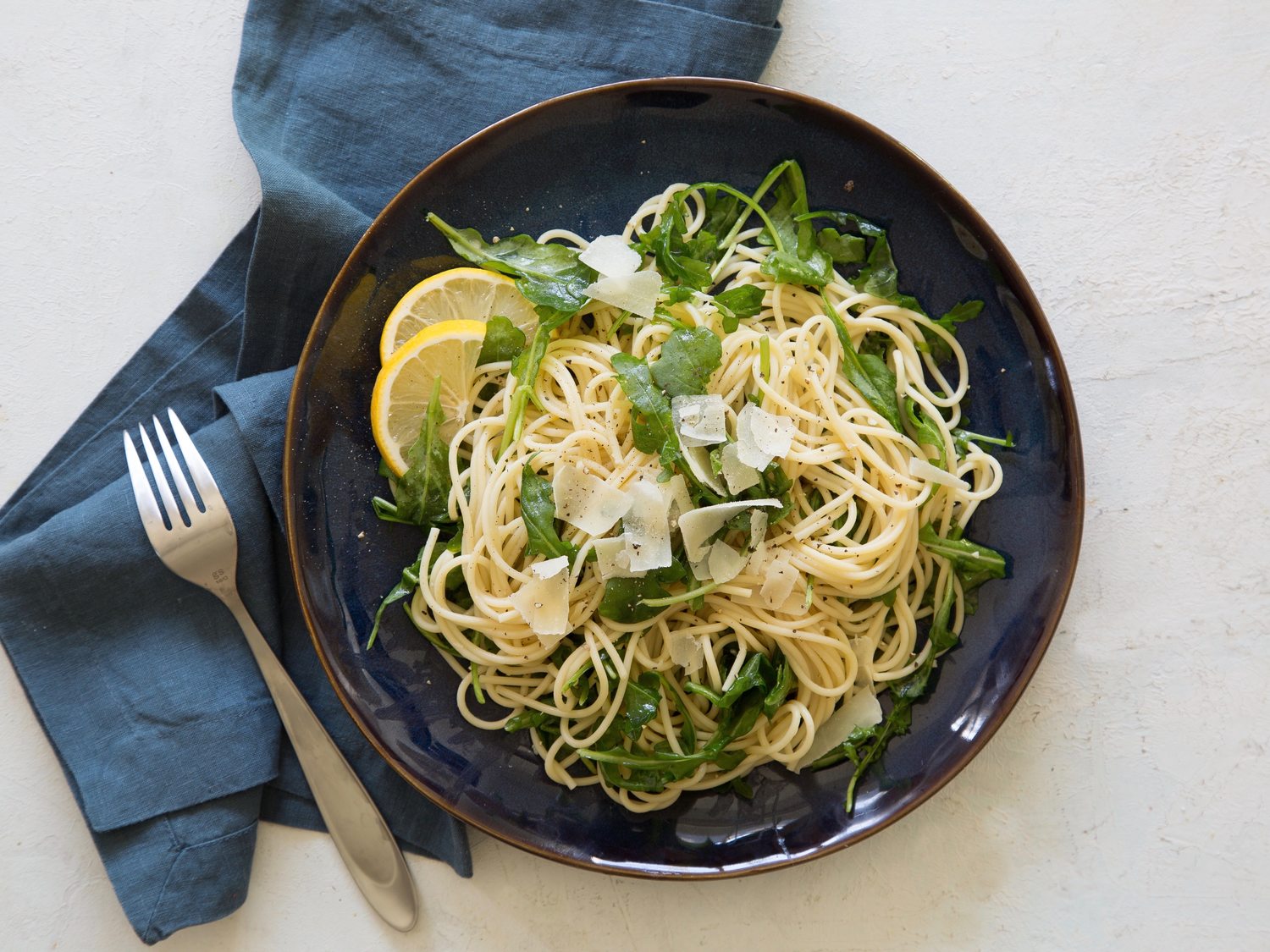 Lemon-Arugula Pasta