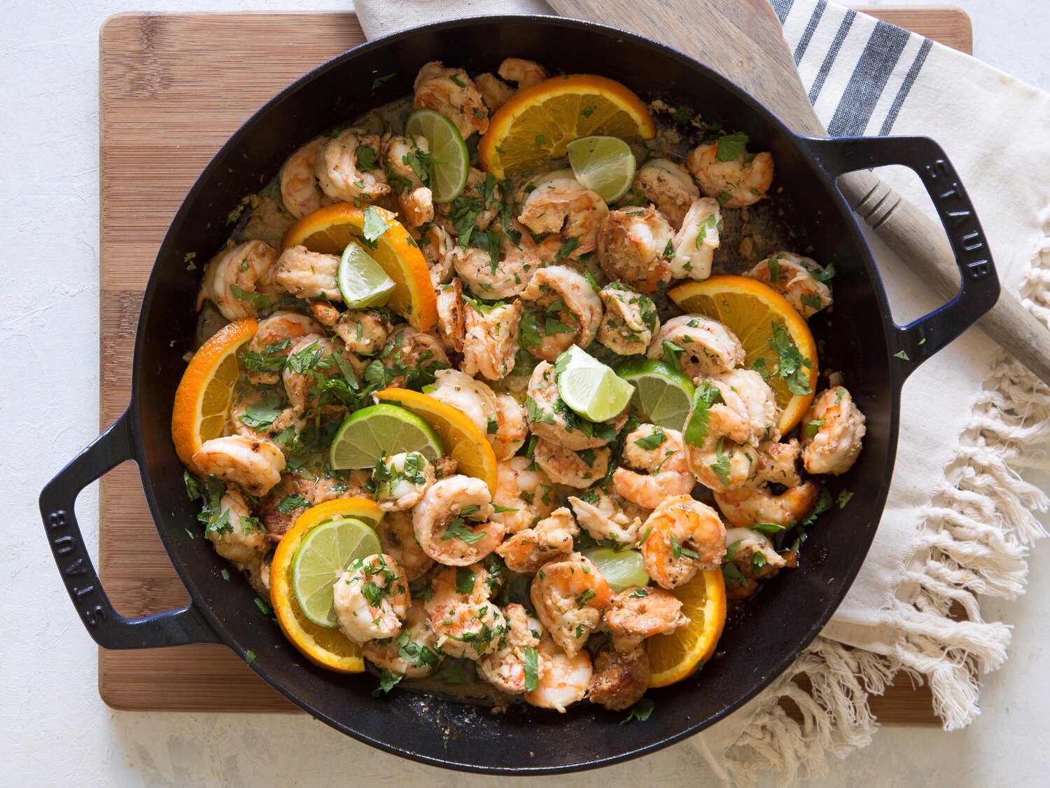 Skillet Mojo Shrimp