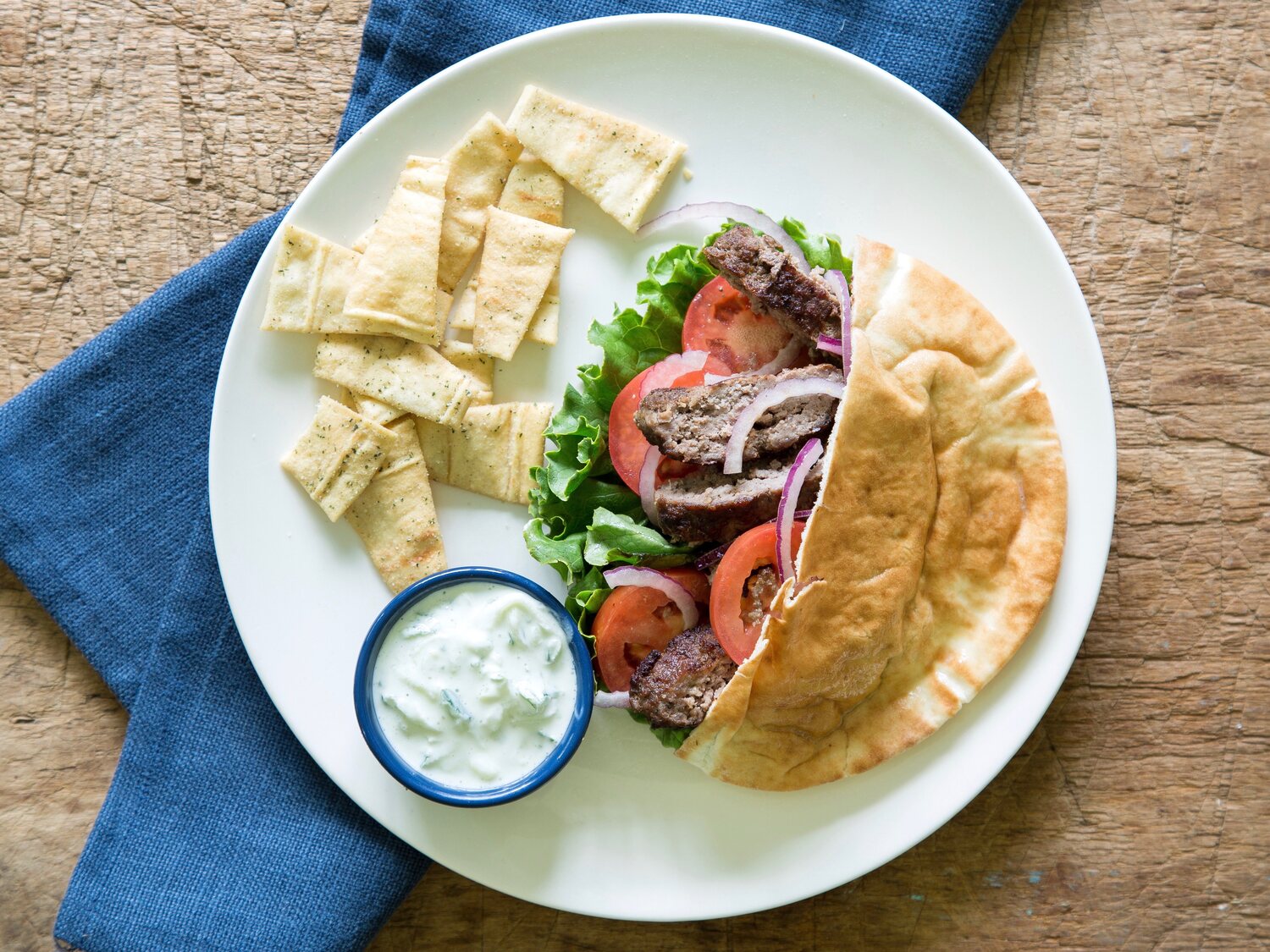 Ground Beef Gyros